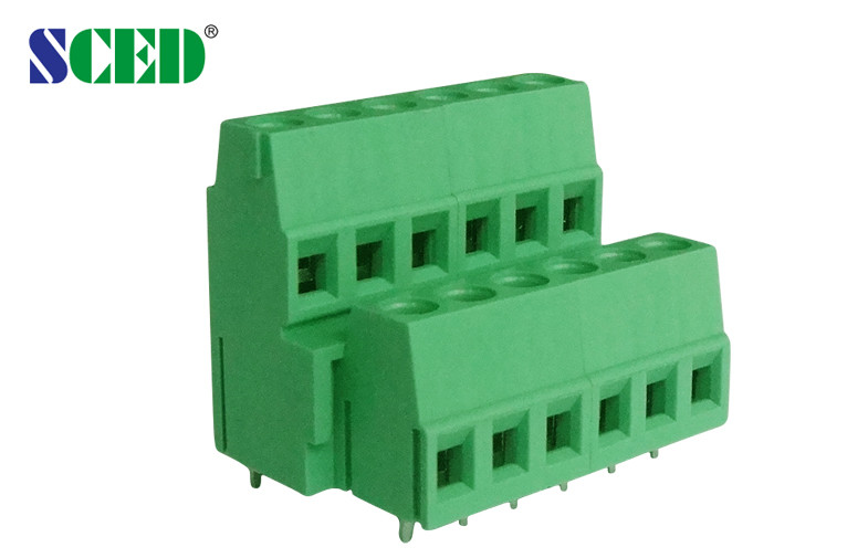 Conector de poder del bloque de terminales de tornillo del PWB del ...